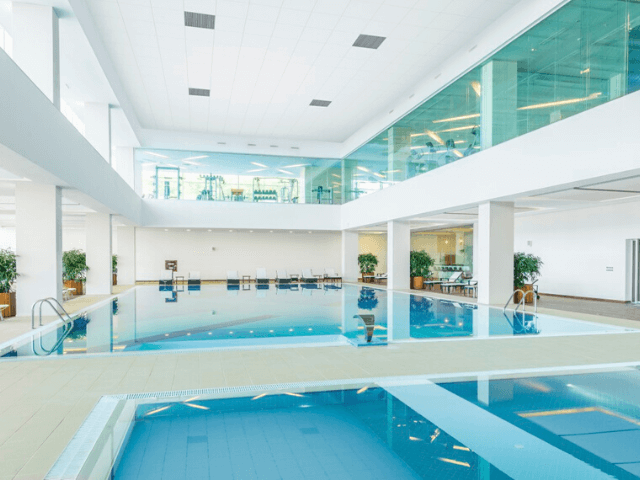 Metal Suspended Ceilings for Pools and Water Parks