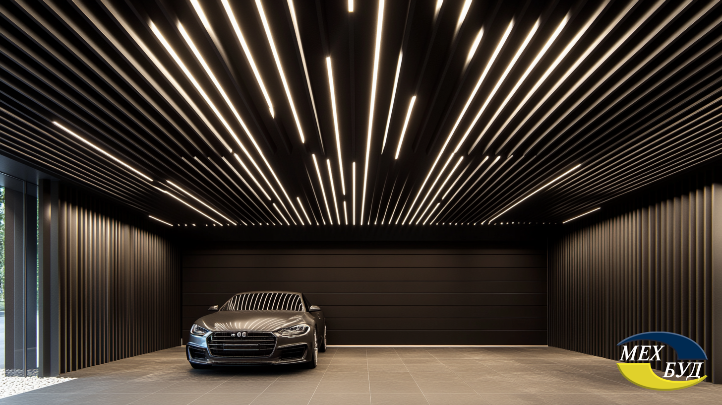 Comprehensive solution for car dealership finishing: facade, ceilings ...