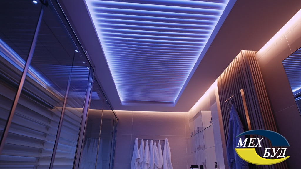 Ceiling in the hotel
